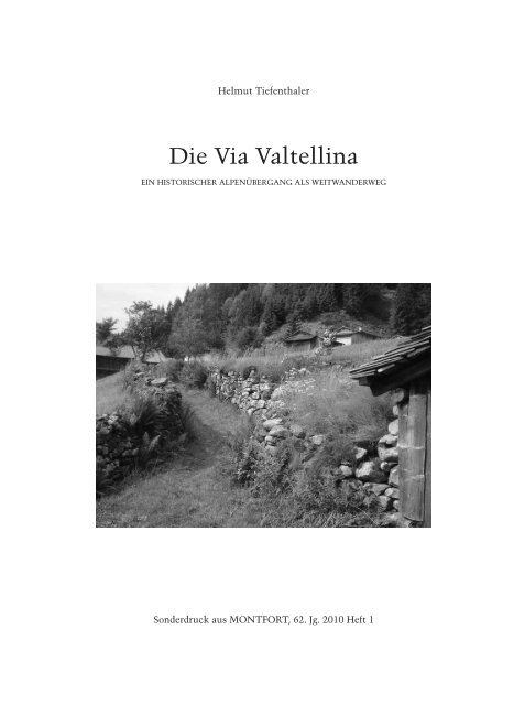 Die Via Valtellina