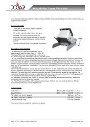 High-Speed Cutter POLAR N 115 PLUS - POLAR Mohr