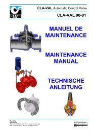 CLA-VAL 100-01 - Cla-Val UK