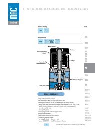 55 Series Catalog Pages - MAC Valves