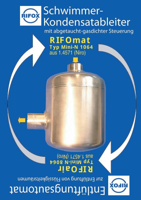 Flyer-1064-8064 - Rifox-Hans Richter GmbH