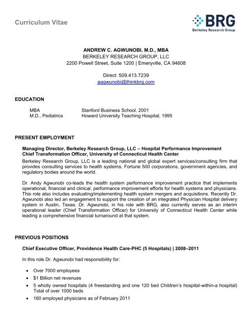 Full CV (PDF) - Berkeley Research Group