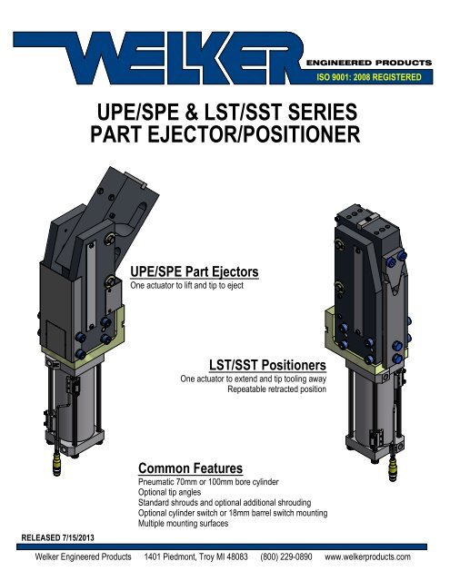 PE-ST CATALOG - Welker Engineered Products