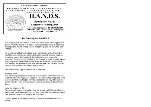 H.A.N.D.S. - the Community Exchange System