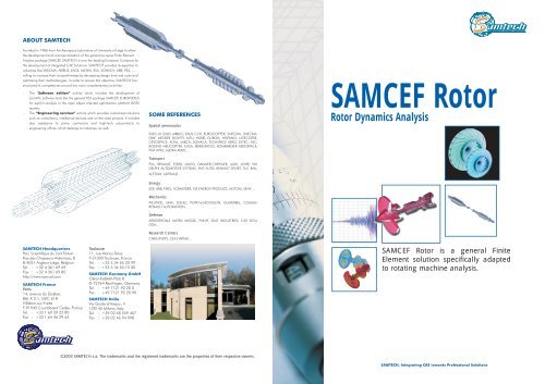 SAMCEF Linear