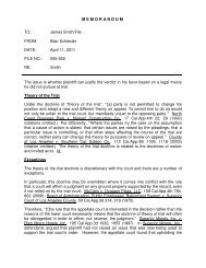 Sample Analytic Memo #1 - Horizon Research, Inc.