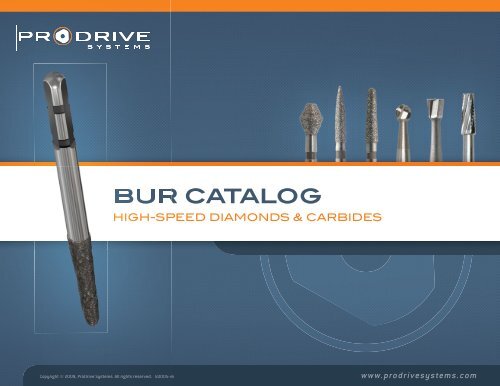 BUR CATALOG - ProDrive Systems