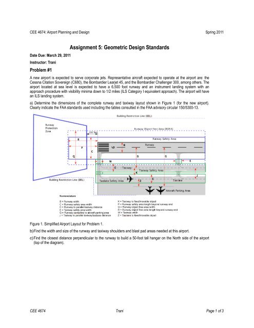 Assignment 5: Geometric Design Standards