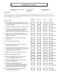 ADHD Rating Scale-IV: Home Version