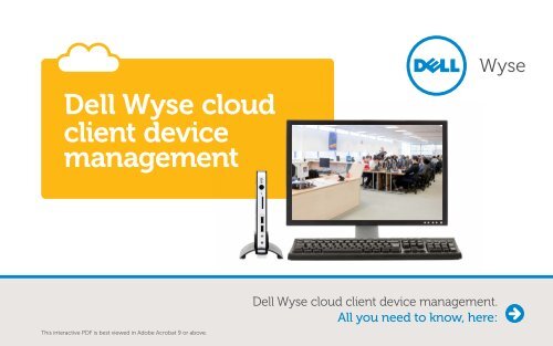 Dell Wyse cloud client device management - Wyse Technology