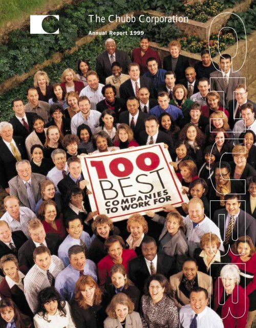 Annual Report 1999 - Chubb Group of Insurance Companies