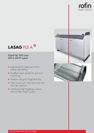 LASAG SLS 200 CL - Rofin