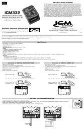 ICM290A - ICM Controls