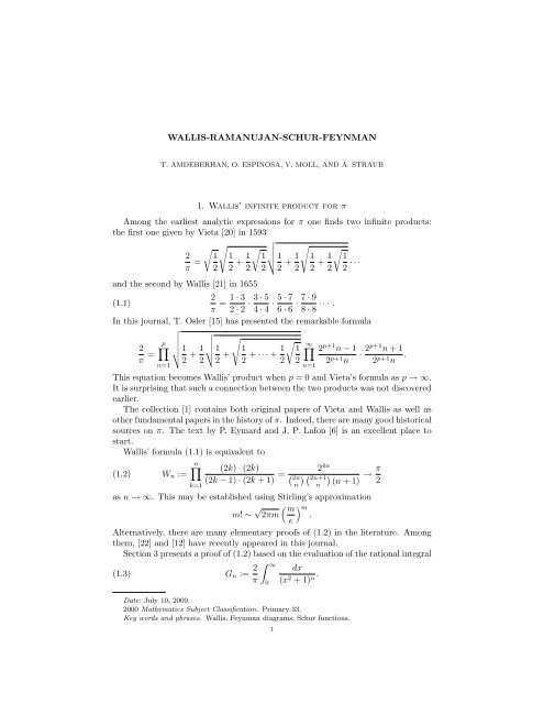 Ramanujan Conjecture