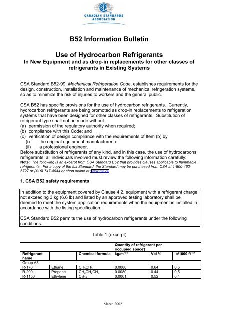 Csa b52 mechanical refrigeration code pdf - netstate