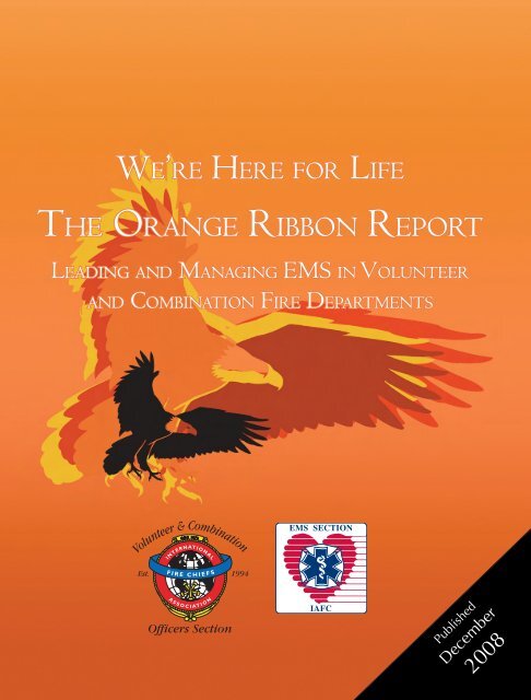 the orange ribbon report - International Association of Fire Chiefs