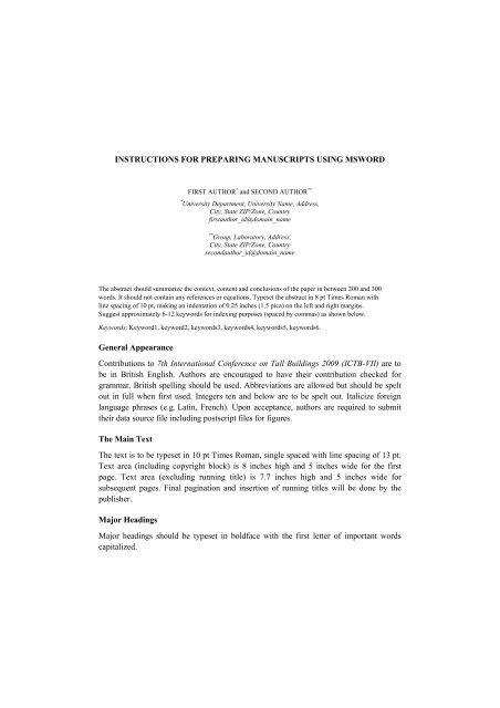 Template in PDF format - Department of Civil Engineering