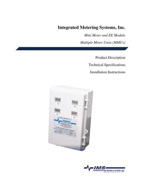 Integrated Metering Systems, Inc. Mini Meter and EE ... - Leviton
