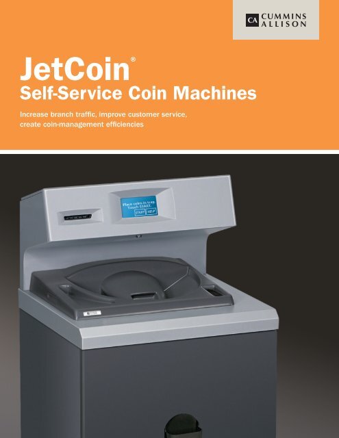 JetCoin Self-Service Coin... - Cummins-Allison