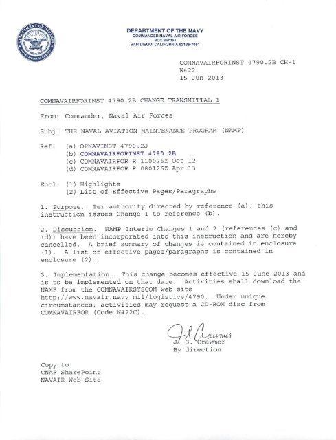 comnavairforinst 4790.2b ch-1
