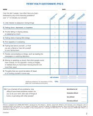 PATIENT HEALTH QUESTIONNAIRE (PHQ-9)