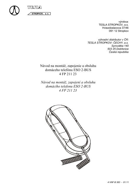 DT ESO 2-BUS - Tesla Stropkov