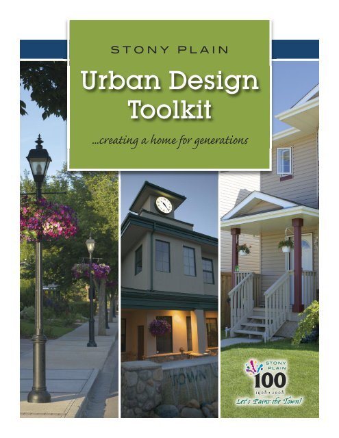 Urban Design Toolkit - Town of Stony Plain