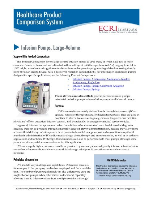 Enter report title here (use TITLE style) - ECRI Institute