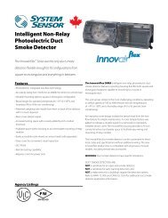 MRI-DH200 Intelligent Duct Smoke Detector - Secutron
