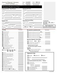 Necropsy and Sample Submission Form - Veterinary Diagnostic ...