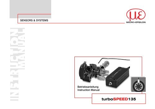 Betriebsanleitung turboSPEED 135 - Micro-Epsilon Messtechnik ...