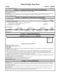 BASF Material Safety Data Sheet - Chemical Design Corporation