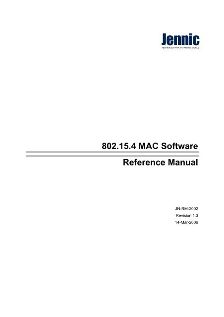 Jennic - Introduction