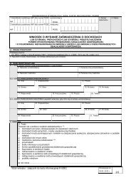 Wniosek o wydanie zaświadczenia o dochodach