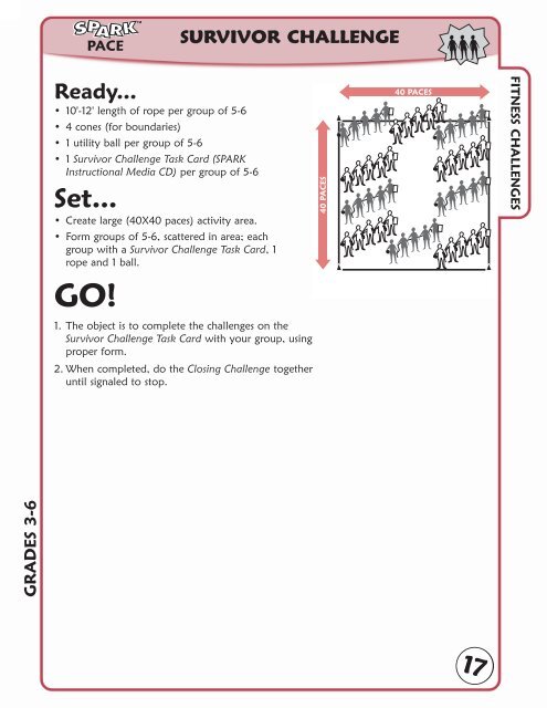 Survivor Challenge Lesson Plan