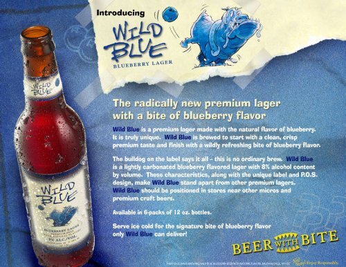 Wild Blue Beer Logo
