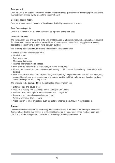 DEFINITIONS Sections The