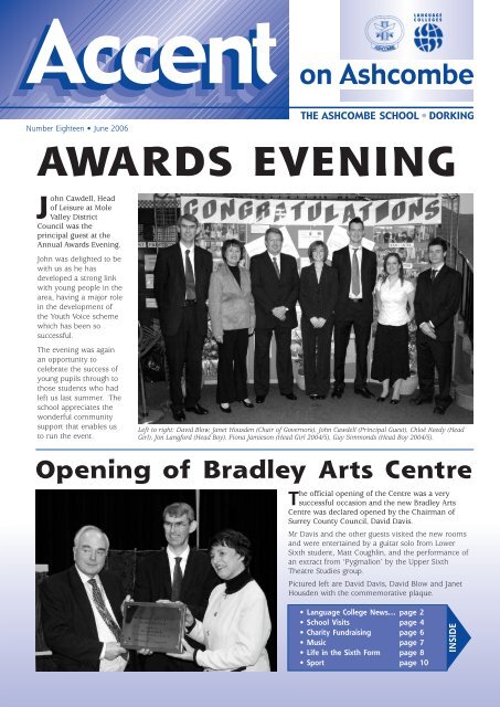 Accent 18 - Ashcombe School