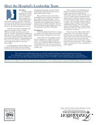 Campus Map - St.Joseph's Hospital