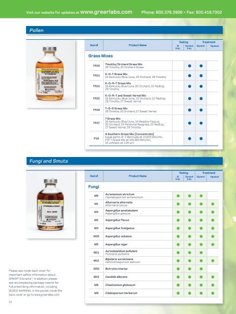 Visit our website for upd