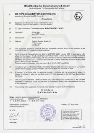 EC-Type Examination Certificate PTB 99 ATEX 3101 X - Jacob GmbH