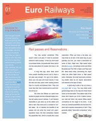 Eurostar Seats Chart - Euro Railways