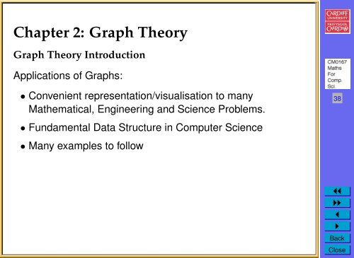 Graph Theory - Cardiff School of Computer Science & Informatics