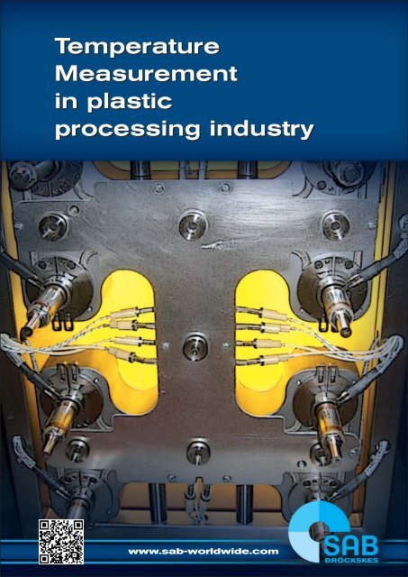 Temperature measurement in plastic processing industry