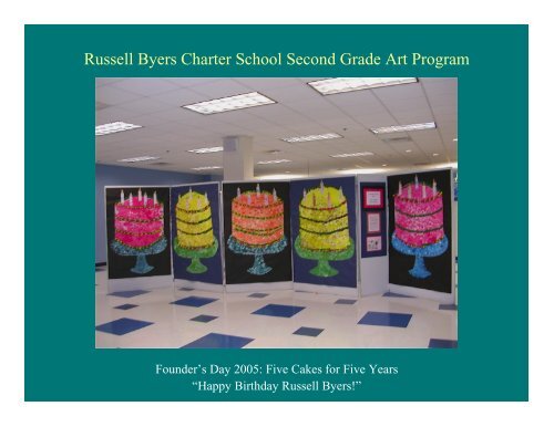 Russell Byers Charter School Second Grade Art Program