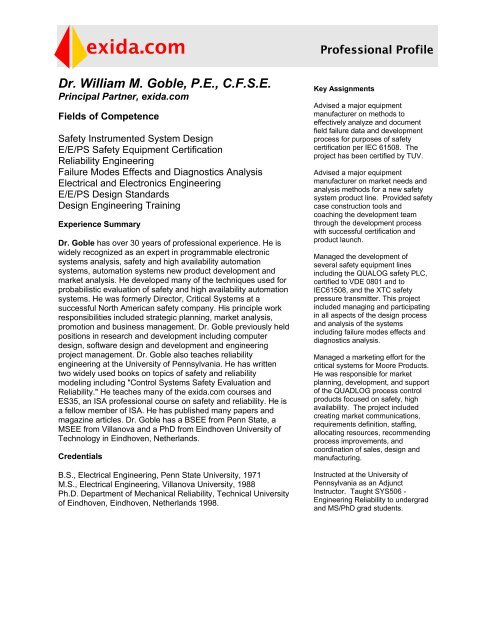 Functional Safety Assessment Exida PDF Verification And, 48% OFF