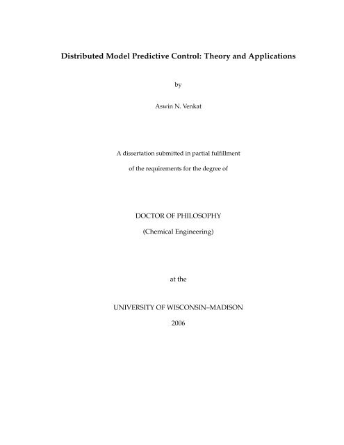 Distributed Model Predictive Control Theory And Applications Pdf