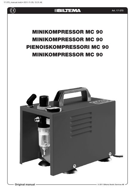 minikompressor mc 90 minikompressor mc 90 ... - Biltema