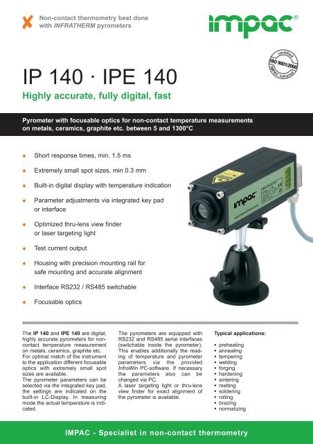 IP 140 · IPE 140 - MRC