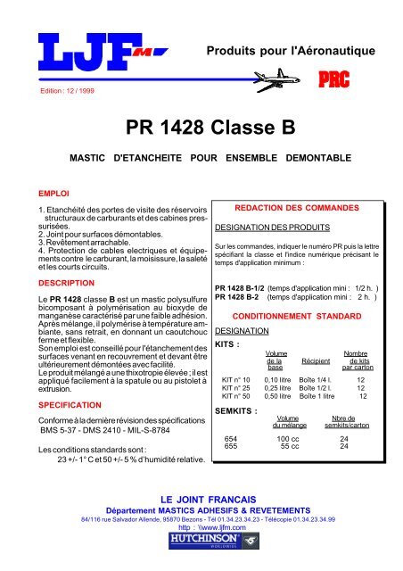 PR 1428 Classe B